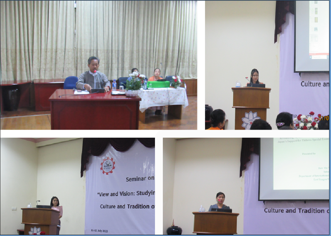 Seminar on “View and Vision : Studying on History, Culture and ...